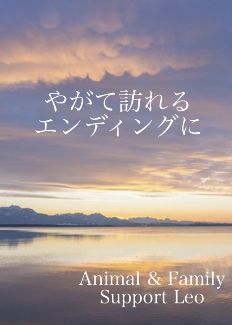 グリーフケア いつか訪れるエンディングに - Animal & Family Support Leo｜ペットロスカウンセリング｜ペットロスカウンセラー